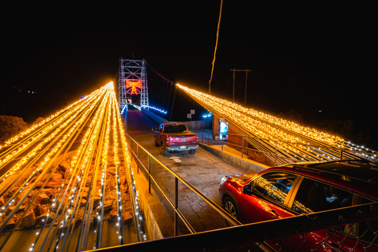 2024 Holiday Light Displays in Colorado - Bridge of Lights